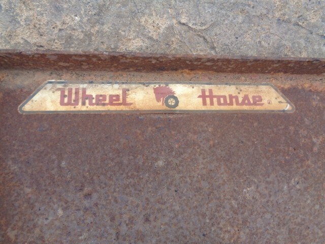 Wheel Horse 42" Dozer Blade 6-4112 Basic Unit Operators With Parts List ...