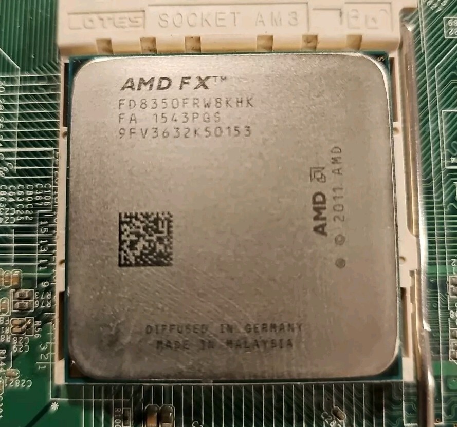 AMD FX-8350 4.0GHz Octa-Core AM3 Processor (FD8350FRW8KHK) | eBay