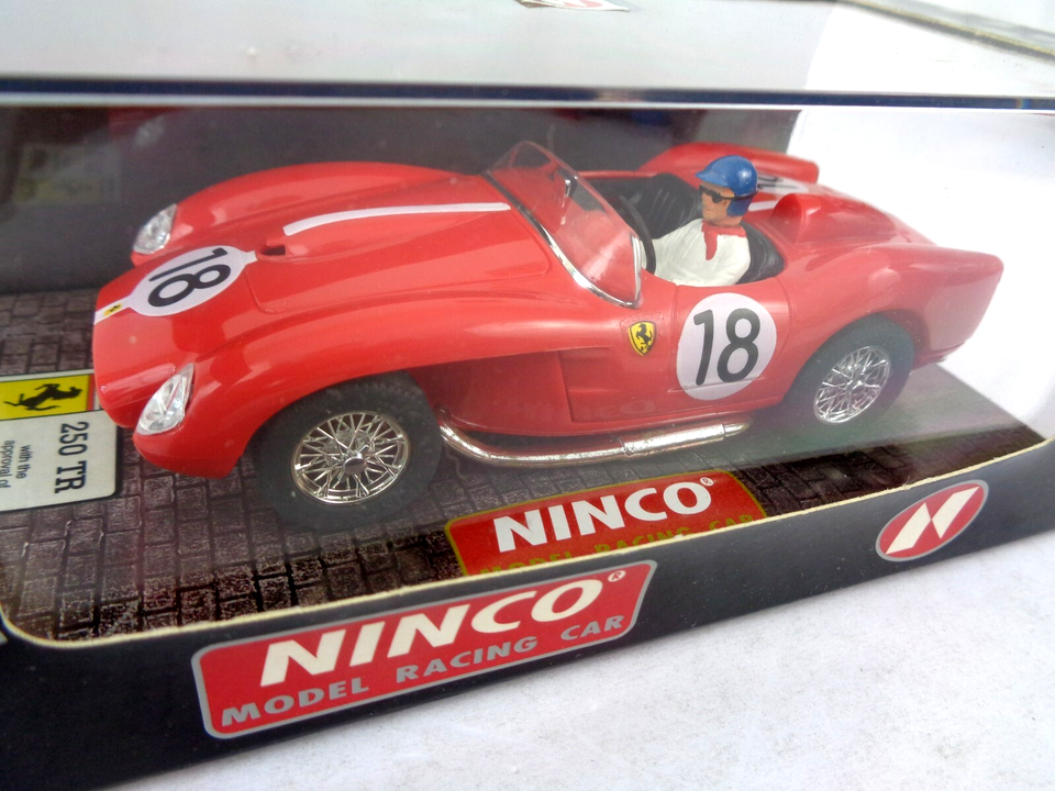 Ninco Ferrari 250 TR Testa Rossa Slot Car 1957 Red Boxed Unused 50150 ...