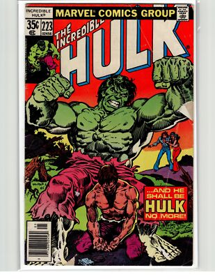 The Incredible Hulk #223 (1978) Hulk | eBay