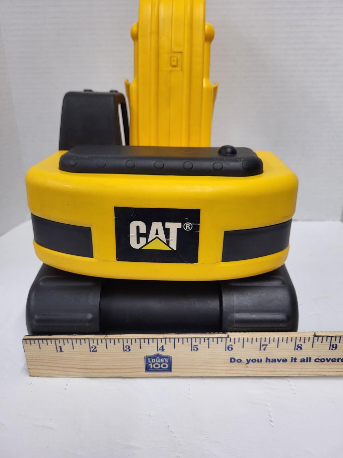 Yellow CAT Backhoe CONSTRUCTION model VEHICLE by TOY STATE INDUSTRIAL ...