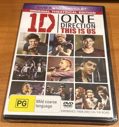 One Direction - This Is Us (2013 : 1 Disc DVD & UV) Brand New Region 4 ...