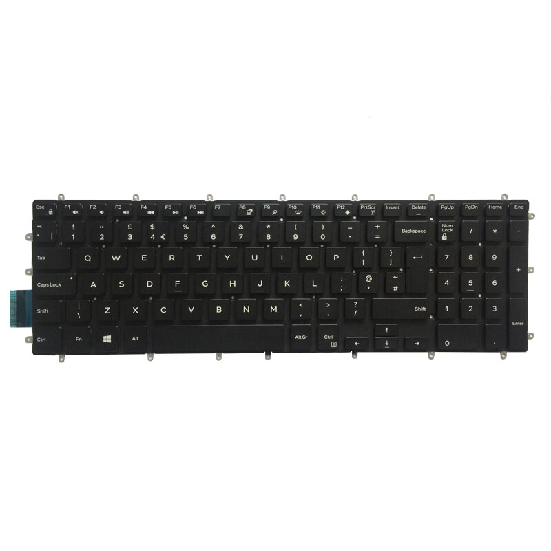 Keyboard for Dell P66F P66F001 P72F P72F002 P75F P75F001 P75F002 ...