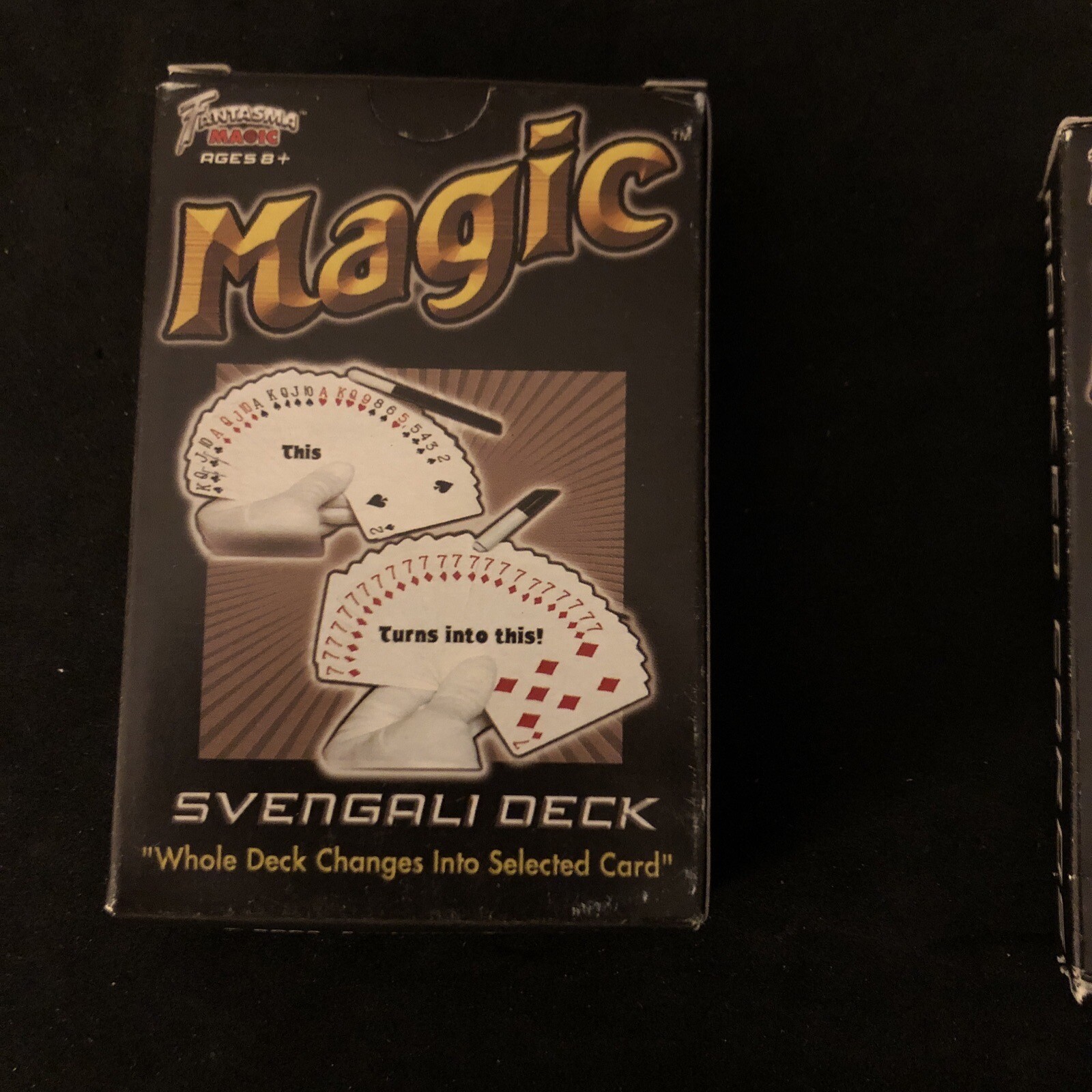 Lot Of 2 Sets Magic Playing Cards Tricks: Svengali & Marked Deck New W ...