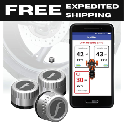 FOBO Bike 2 For Trike Tire Pressure Monitoring System - Silver | eBay