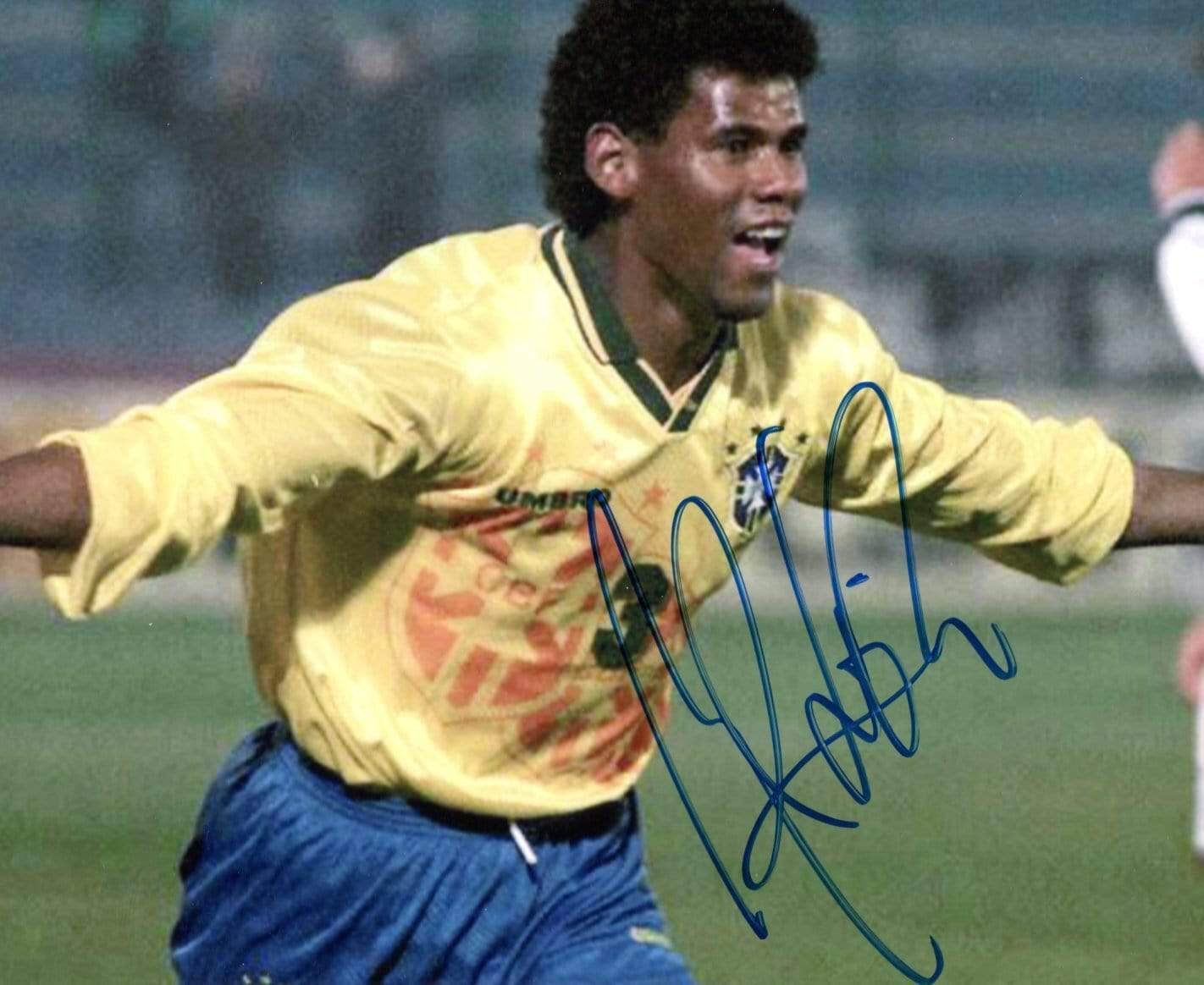 SOCCER Aldair BRAZIL NATIONAL TEAM autograph, signed photo | eBay