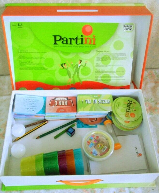 PARTINI GIOCO PARKER IN ITALIANO. | eBay