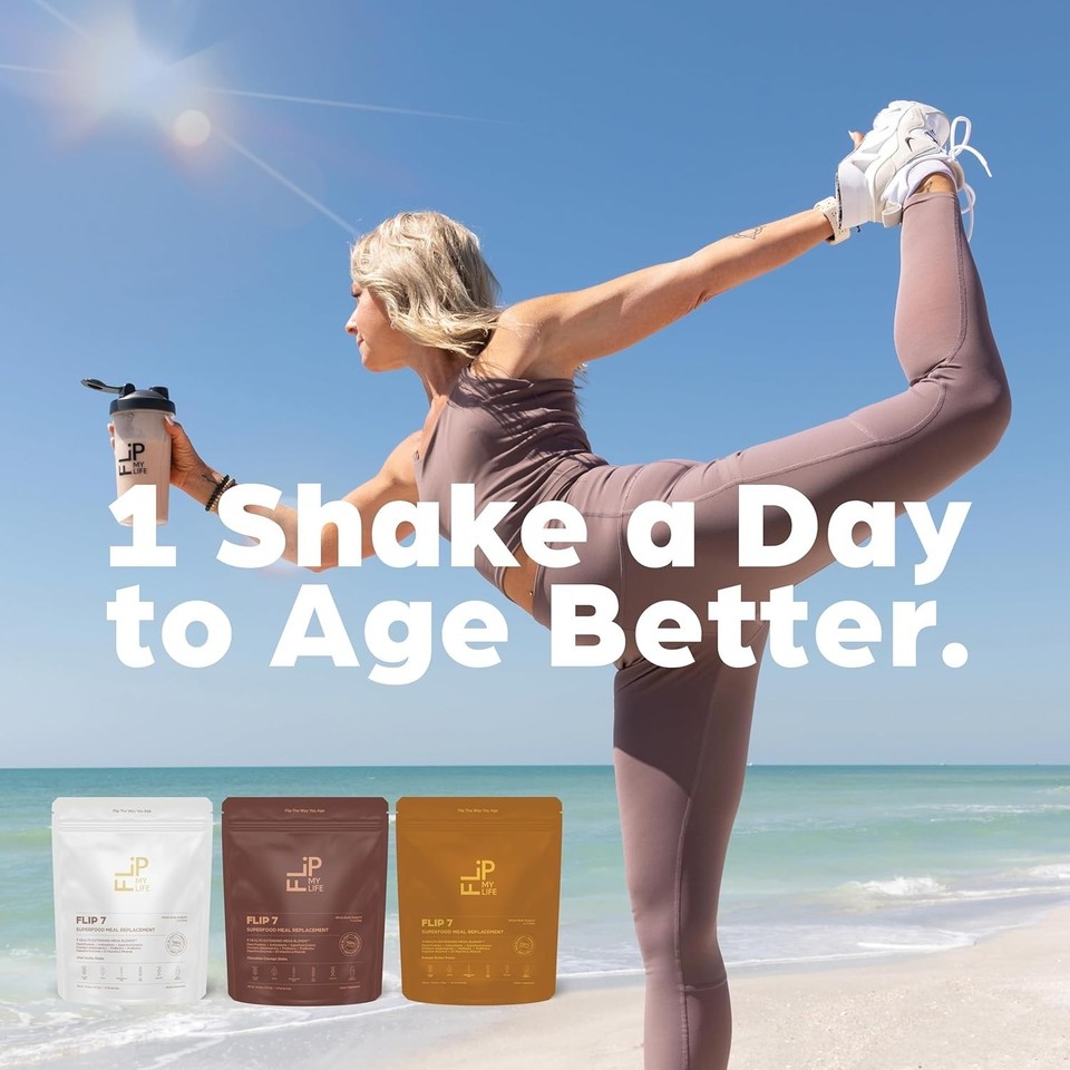 Flip 7 Superfood Protein Shake | Plant-Based Meal Replacement ...