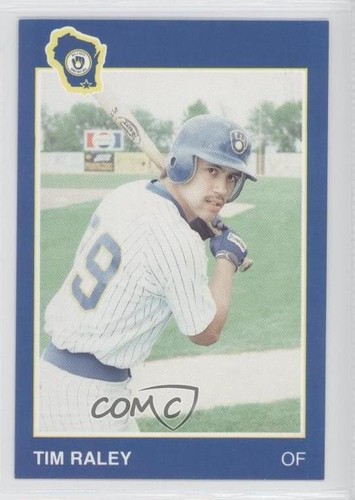 1988 Grand Slam Beloit Brewers Timothy Raley Tim Raley #5 | eBay