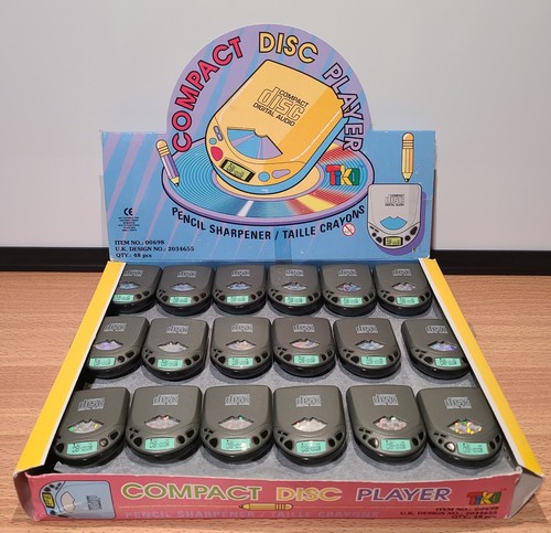 Vintage Novelty Rare Pencil Sharpener Compact Disc CD Player - Mini 2 ...