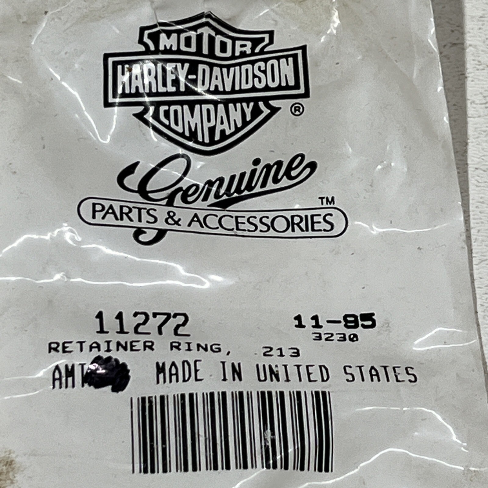 1 HARLEY-DAVIDSON OEM 11272 .213 RETAINING RING Robison HD AMF | eBay