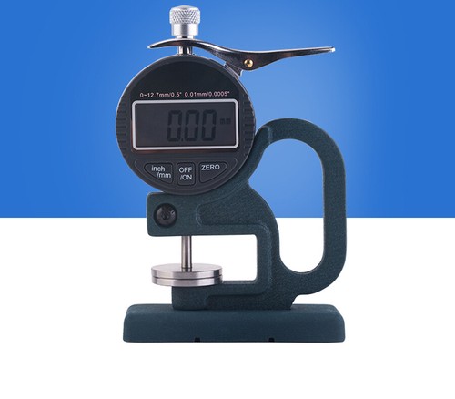 Digital Electronic Thickness Gauge Meter Fabric/Paper Thickness Tester ...