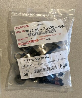 2012-2014 Toyota FJ Cruiser Roof Racks Hardware Kit PT278-35130-HW ...