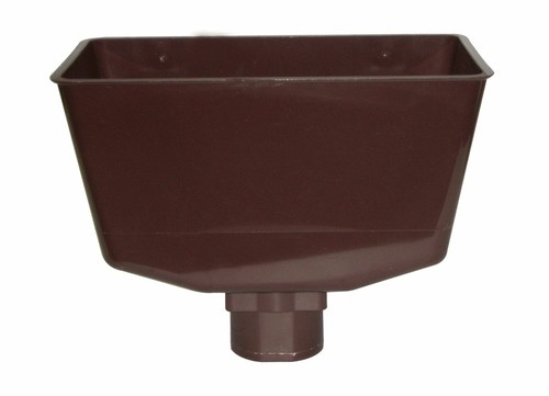 Brown Square / Round Hopper for UPVC Downpipes - | eBay