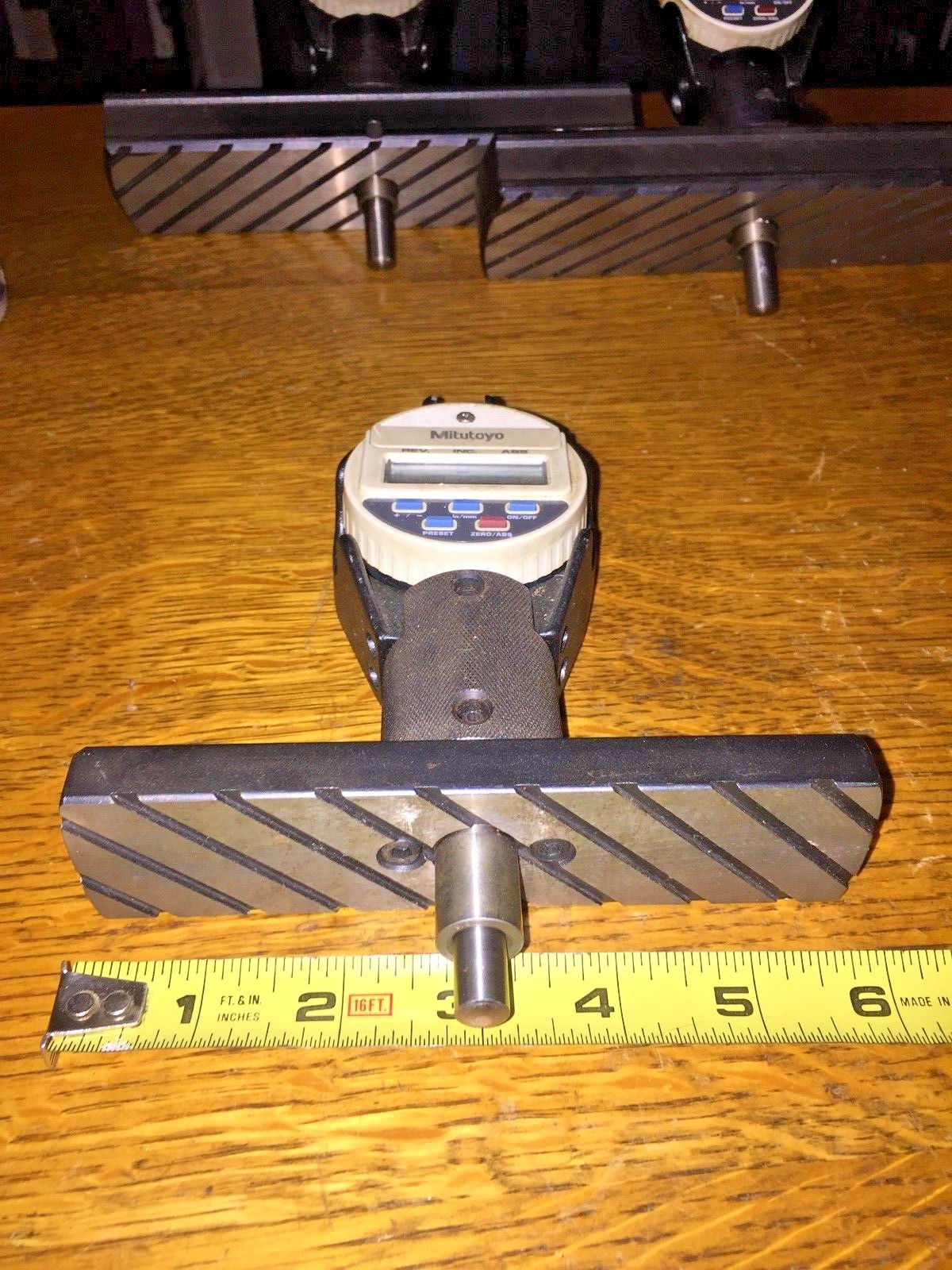 MITUTOYO INDICATOR FLATNESS GAGE BY STERLING 6" X 1 1/2" X 1/2" | eBay