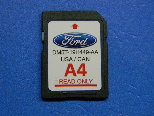 2013 FORD EXPLORER EDGE NAVIGATION NAV SD CARD OEM DM5T-19H449-AA A4 ...
