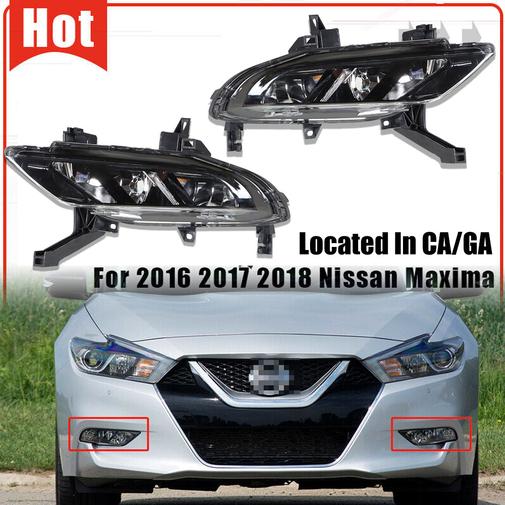 2017 Nissan Maxima Fog Light Replacement | Shelly Lighting