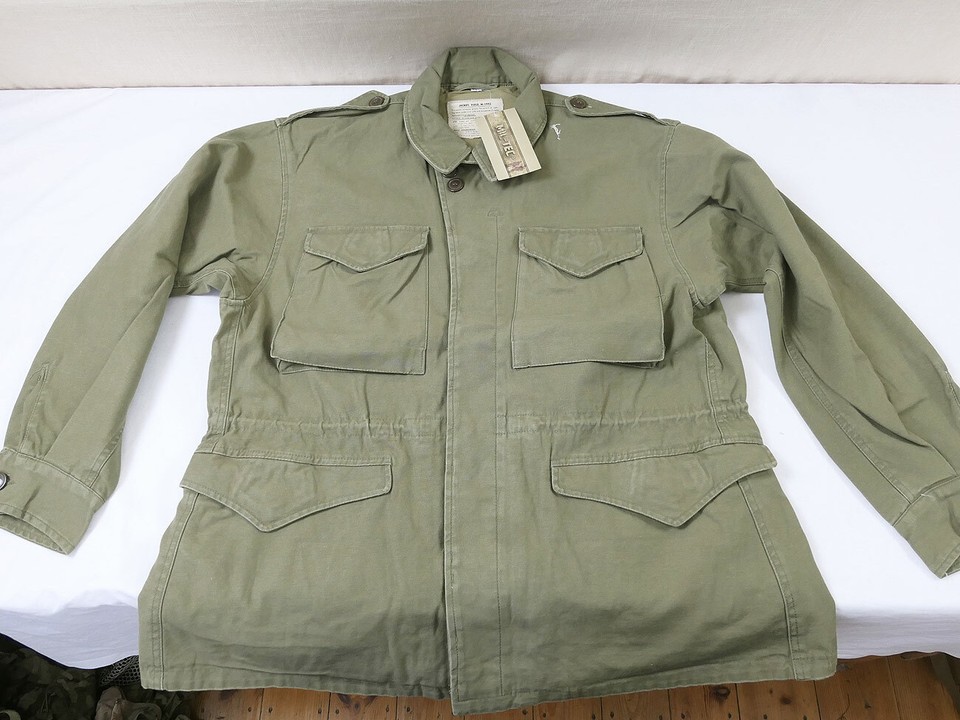 Vintage US 46R WW2 US ARMY Field Jacket M-1943 Feldjacke M43 Jacke ...