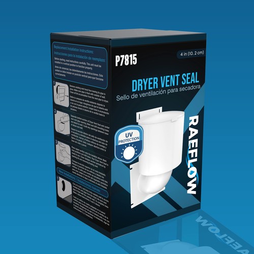 Vent Cover 4 inch UV RESISTANT - Outdoor Dryer Vent Cover Natural ...