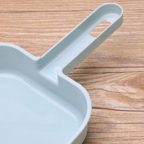 (Blue)2PCS Set Small Broom And Dustpan Set Multifunctional Plastic Mini ...