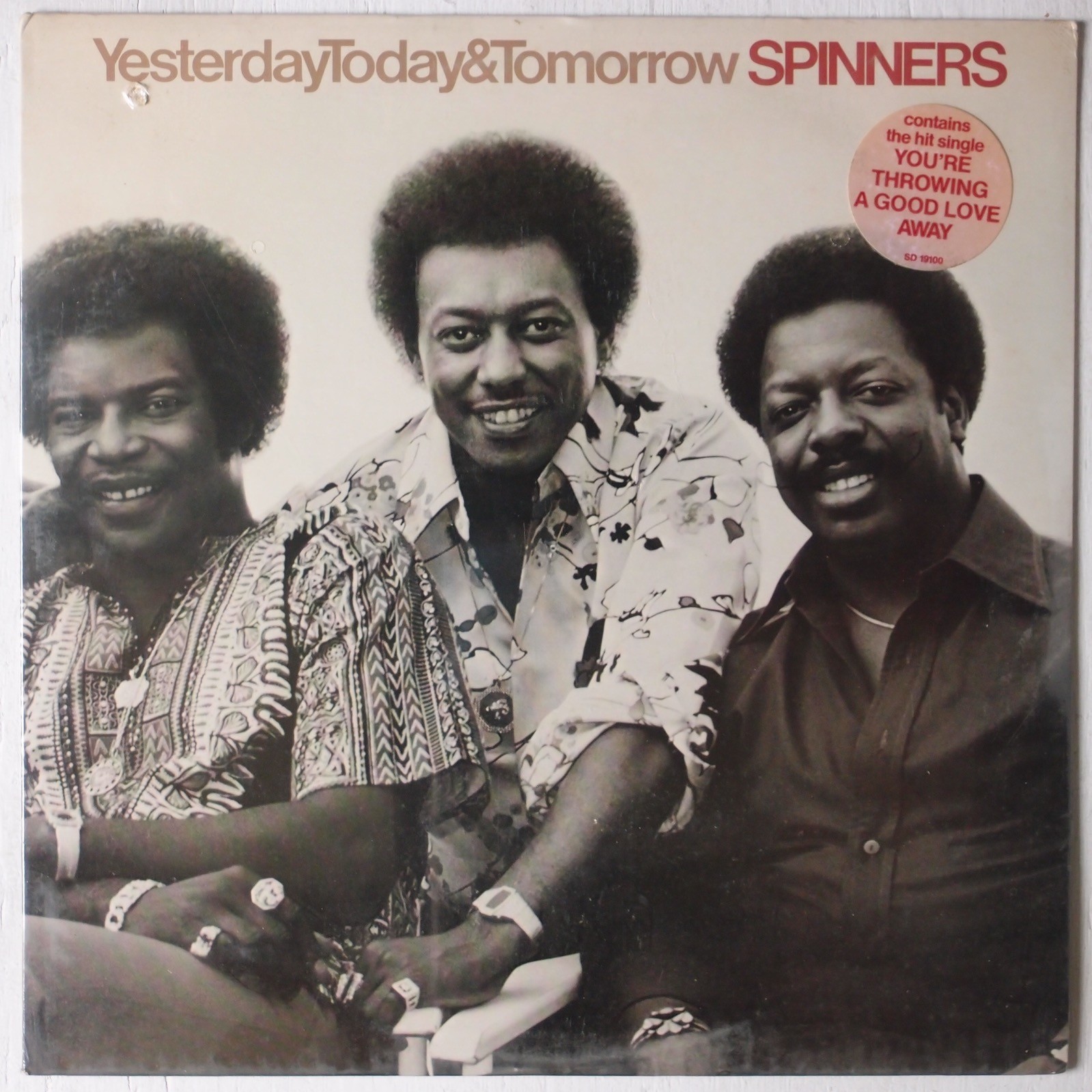 THE SPINNERS: Yesterday Today & Tomorrow SEALED USA ’77 Funk Soul Hype ...