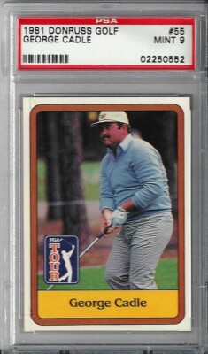 1981 Donruss Golf #55 George Cadle PSA 9 MINT 02250552 | eBay