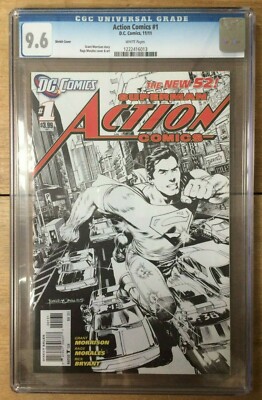 Action Comics #1 1:200 Rags Morales Sketch Variant CGC 9.6 | eBay UK
