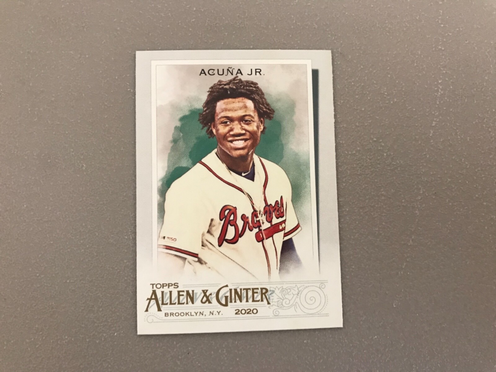 2020+Topps+Allen+%26+Ginter%27s+-+%2388+Atlanta+Braves for sale online ...