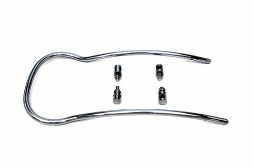 Chrome Front Fender Trim Rail Kit for Harley Davidson by V-Twin | eBay