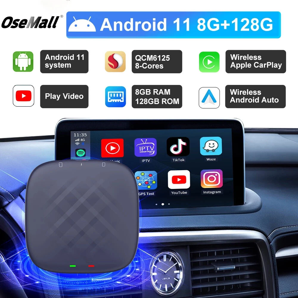 Iptv CarlinKit CarPlay Android Auto Android 11 Tv Box