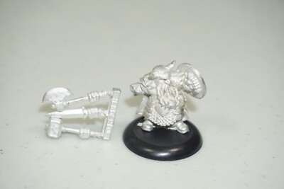 Reaper Metal Mini Borin Ironbrow Dwarf Fighter Warrior Dungeon Dweller ...