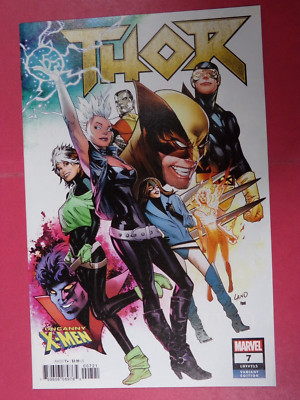 THOR #7 Greg Land Uncanny X-Men (LGY #713) Variant (9.4 NM) MARVEL ...