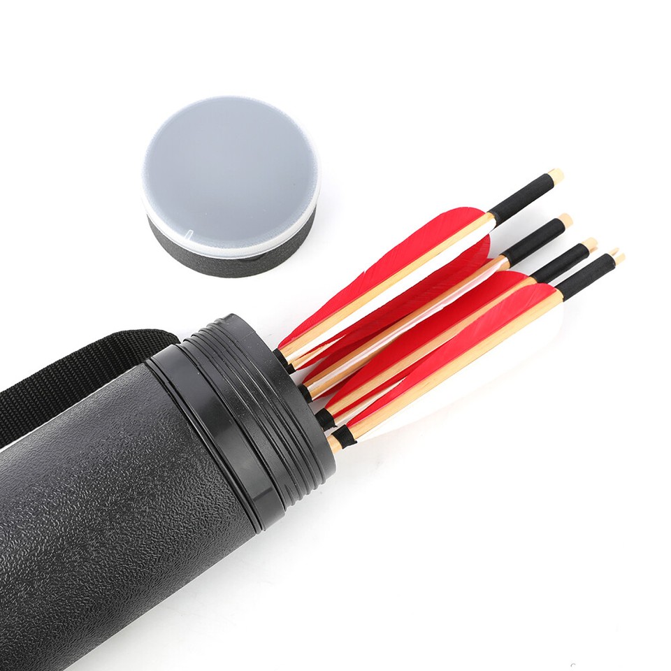 6/12pcs Wooden Arrows Turkey Feathers Diameter 8mm Handmade DIY Bow ...