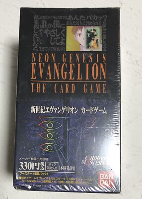 Box NEON GENESIS EVANGELION card game 1st booster pack Trading Cards | eBay