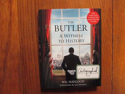 WIL HAYGOOD Signed Book ("THE BUTLER"-2013 First Edition Hardback) | eBay