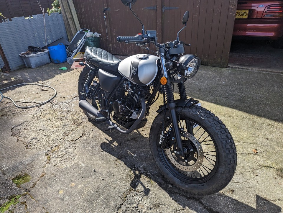 2023 Mutt RS13 125cc Retro Scrambler Style | eBay UK