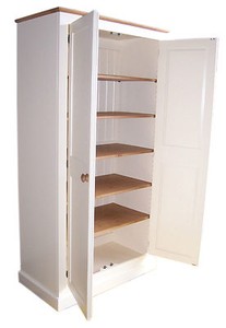 Kitchen Craft Storage Cupboard, Shelves - 90cm wide x 50cm deep x 190cm ...
