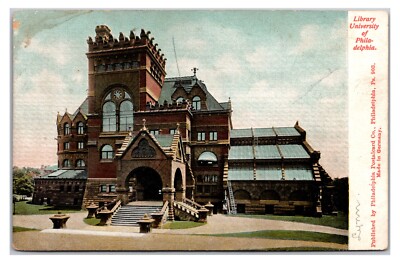 Antique Early 1900s - Library University of Philadelphia - Pennsylvania ...