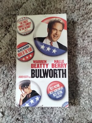 Bulworth Warren Beatty Halle Berry VHS | eBay