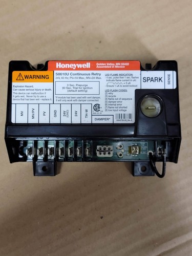 Honeywell S8610U3009 Ignition Control Module S8610U used #P848 | eBay