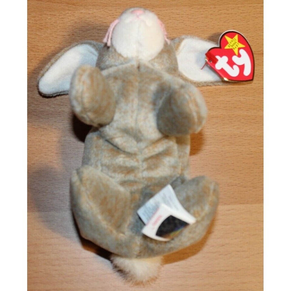 Ty Beanie Baby "Nibbly" Bunny 1998 Retired (6 inch) NWT Plush Stuffed Animal | eBay