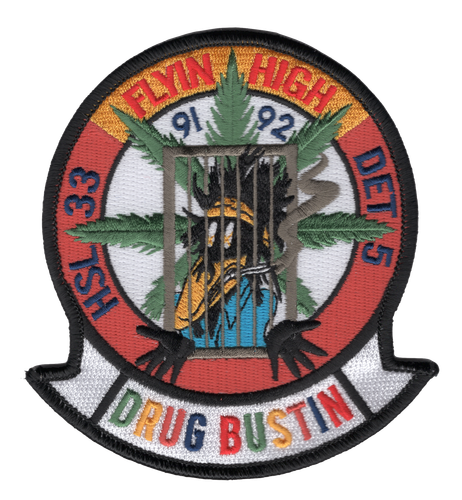 HSL-33 Det 5 Flyin High Patch | eBay