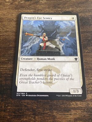 Dragon's Eye Sentry 11/264 Dragons of Tarkir Magic The Gathering MTG ...