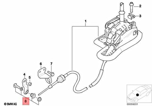 Genuine BMW - Transmissions Securing Parts - 24500429180 | eBay