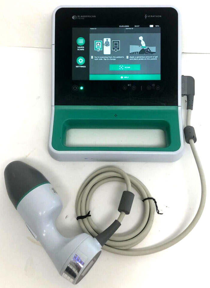 Verathon 3D BladderScan Ultrasound Prime Plus Bladder Scan +Probe 0570 ...