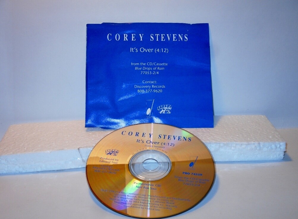 Cory Stevens - It s Over Promotional ONLY CD Single - PR ** Free ...