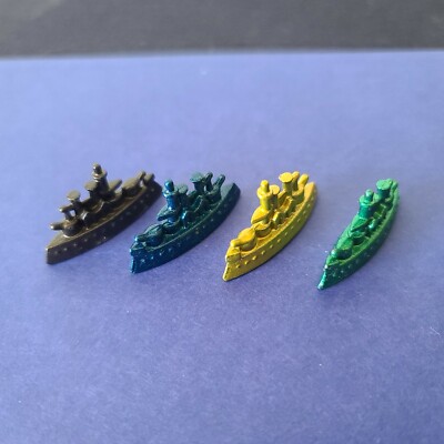 Tiny Metal Battleships VINTAGE Game Pieces Tokens | eBay