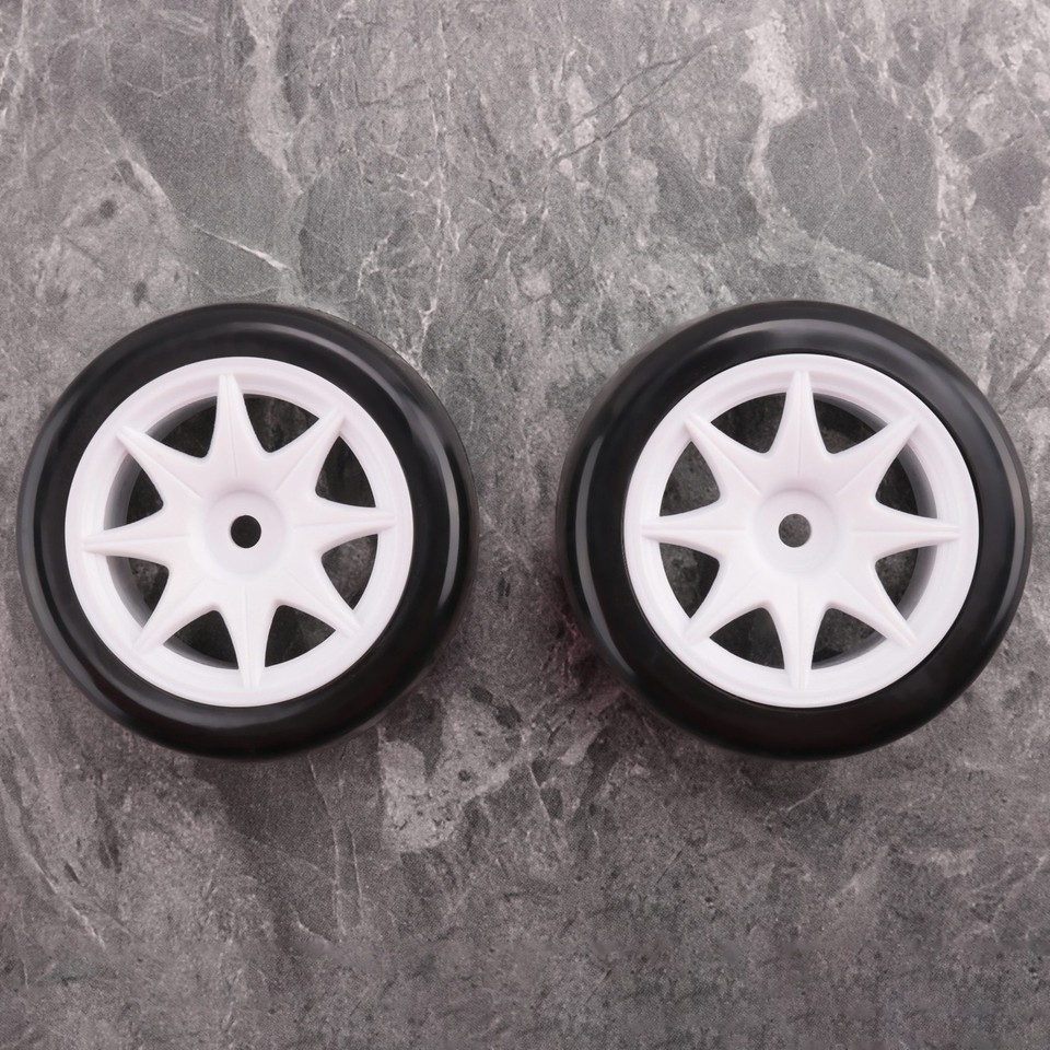 4Pcs 58mm Tires 12mm Hex Wheels with Sponge for 1/10 1/12 RC Drift ...