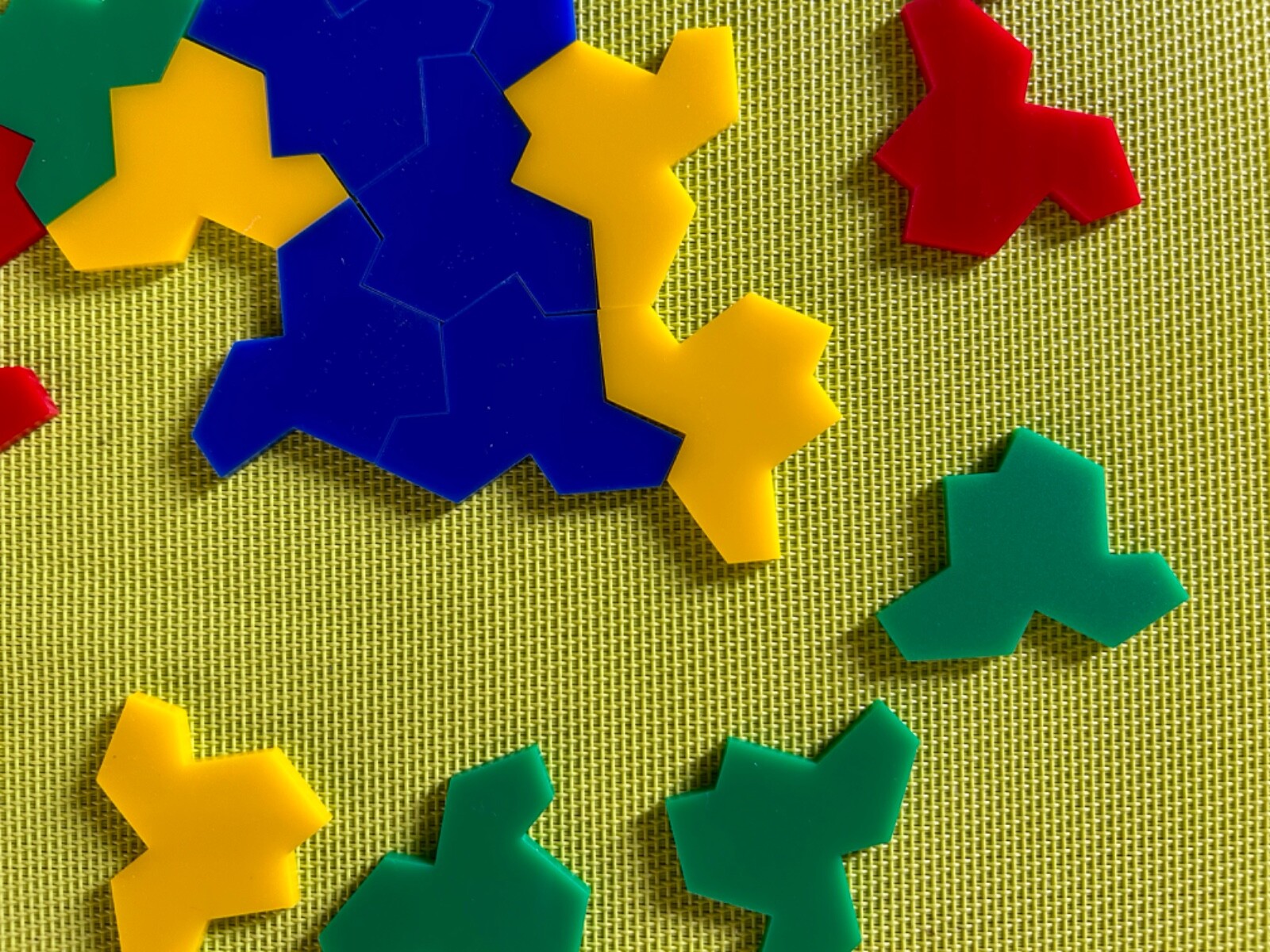 Einstein hat tile puzzle. Teachers. Puzzle set. Maths problem solving ...