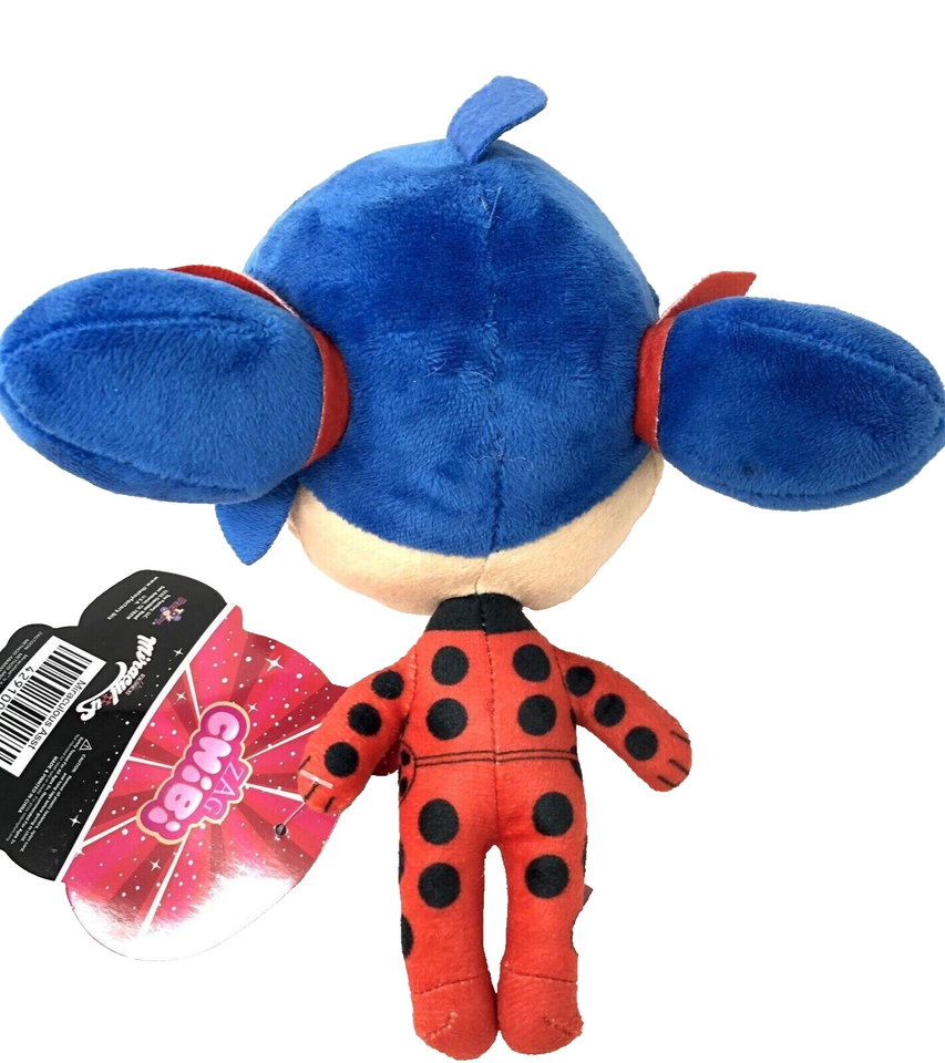 Miraculous Ladybug Zag Chibis Plush Toy Lady Bug 8 inch NWT Collectible ...